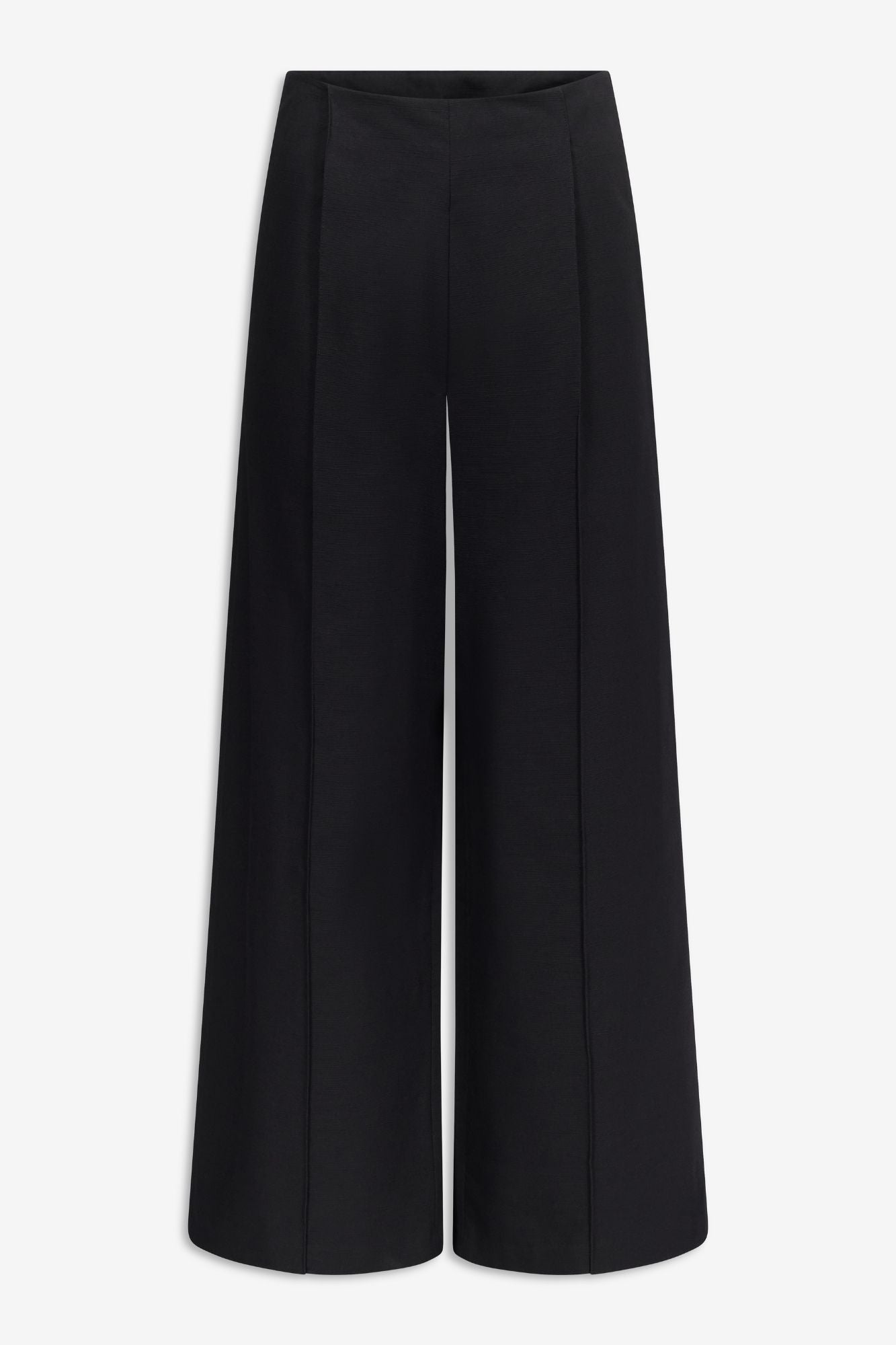 Black cotton tailored pants – DESTREE
